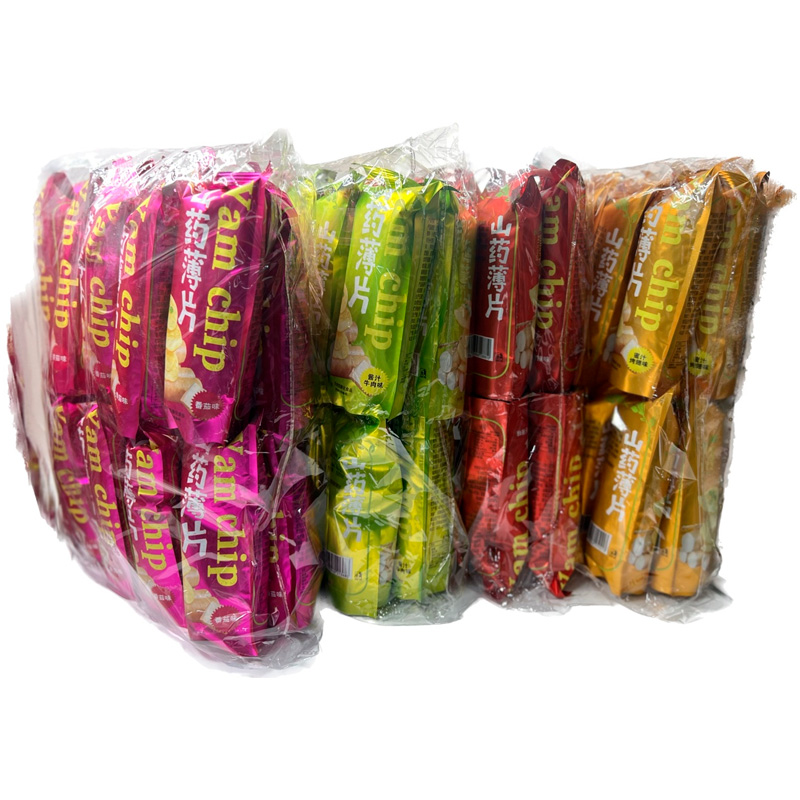 Чипсы Yam Chip из батата в ассортименте мини 33г КИТАЙ