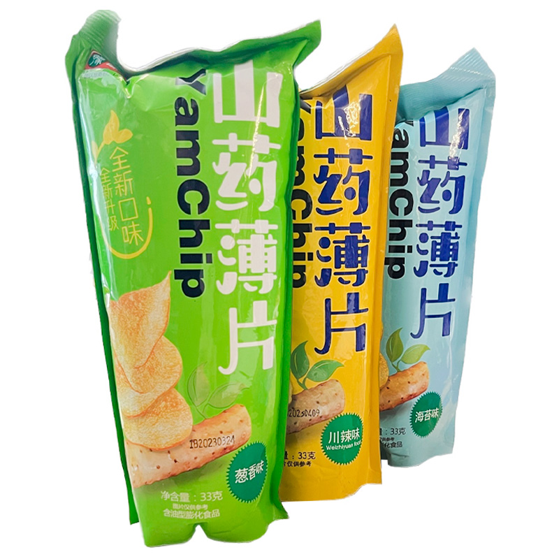 Чипсы Yam Chip из батата в ассортименте 33г КИТАЙ